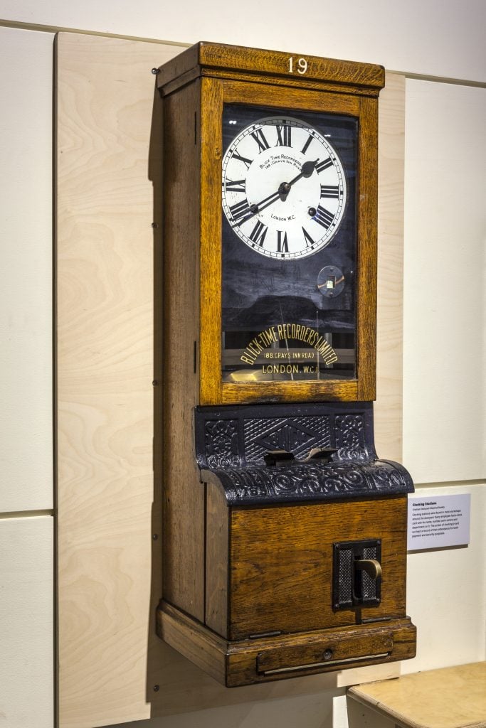 Dockyard Time Clock - 100 Objects That Made Kent
