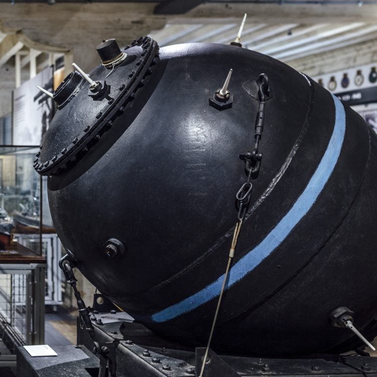 Sea Mine (Mark 17) - 100 Objects That Made Kent